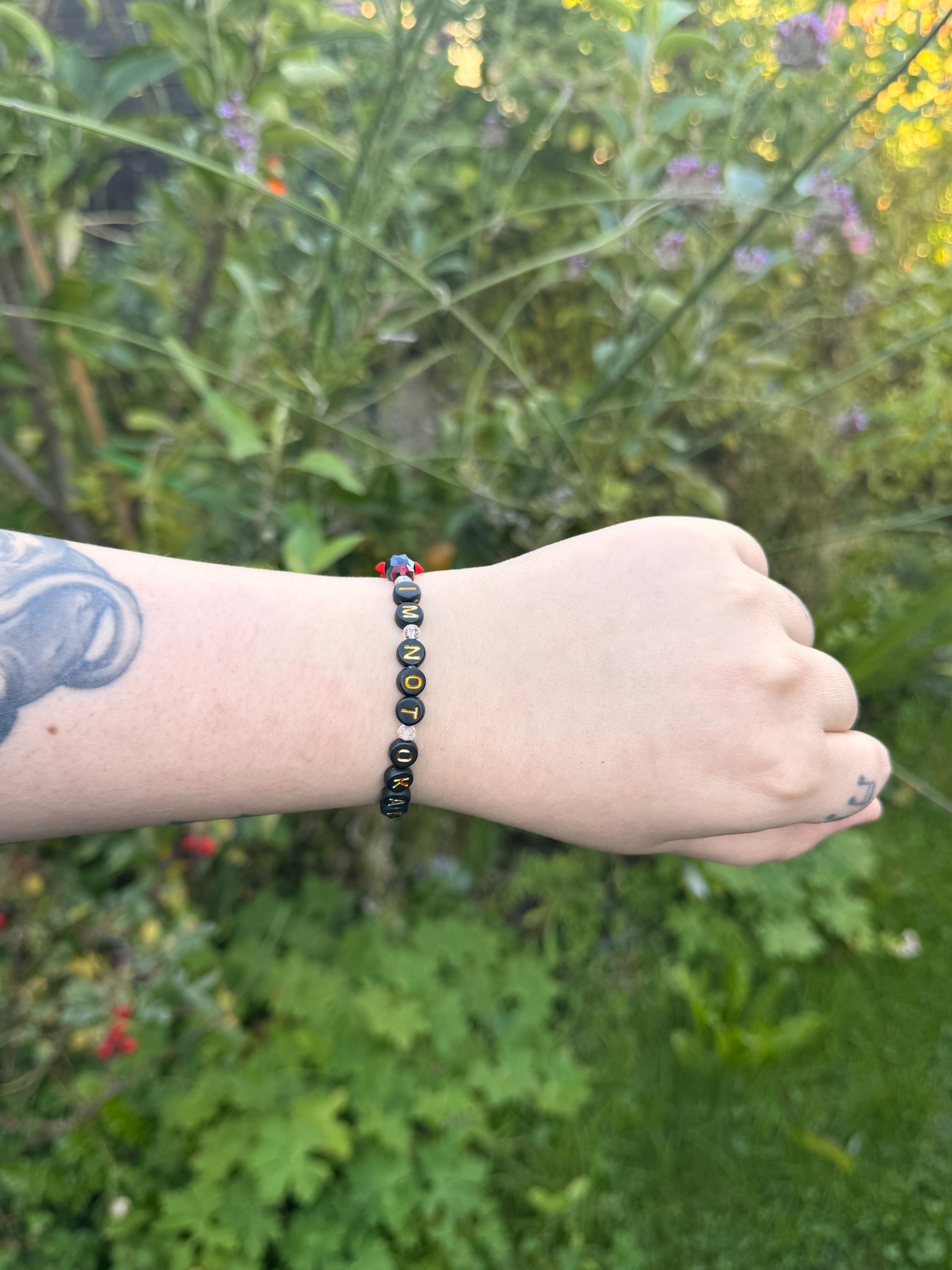 My Chemical Romance Inspired Bracelet: I’m Not Okay MCR Gothic Emo ...