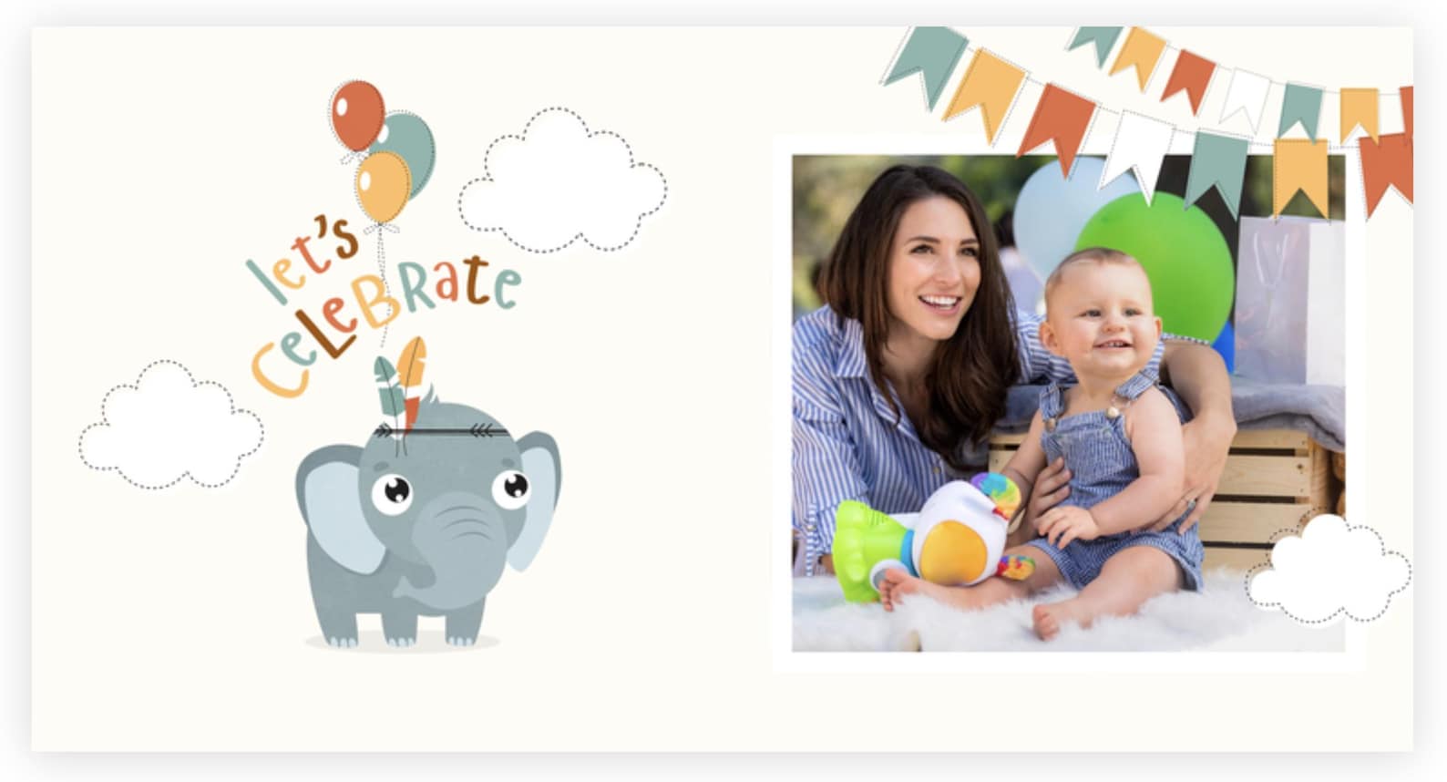 First Birthday Photo Album Lay Flat Book Birthday Photo Album Gifts ...
