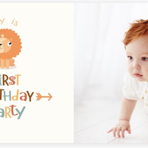 First Birthday Photo Album Lay Flat Book Birthday Photo Album Gifts ...