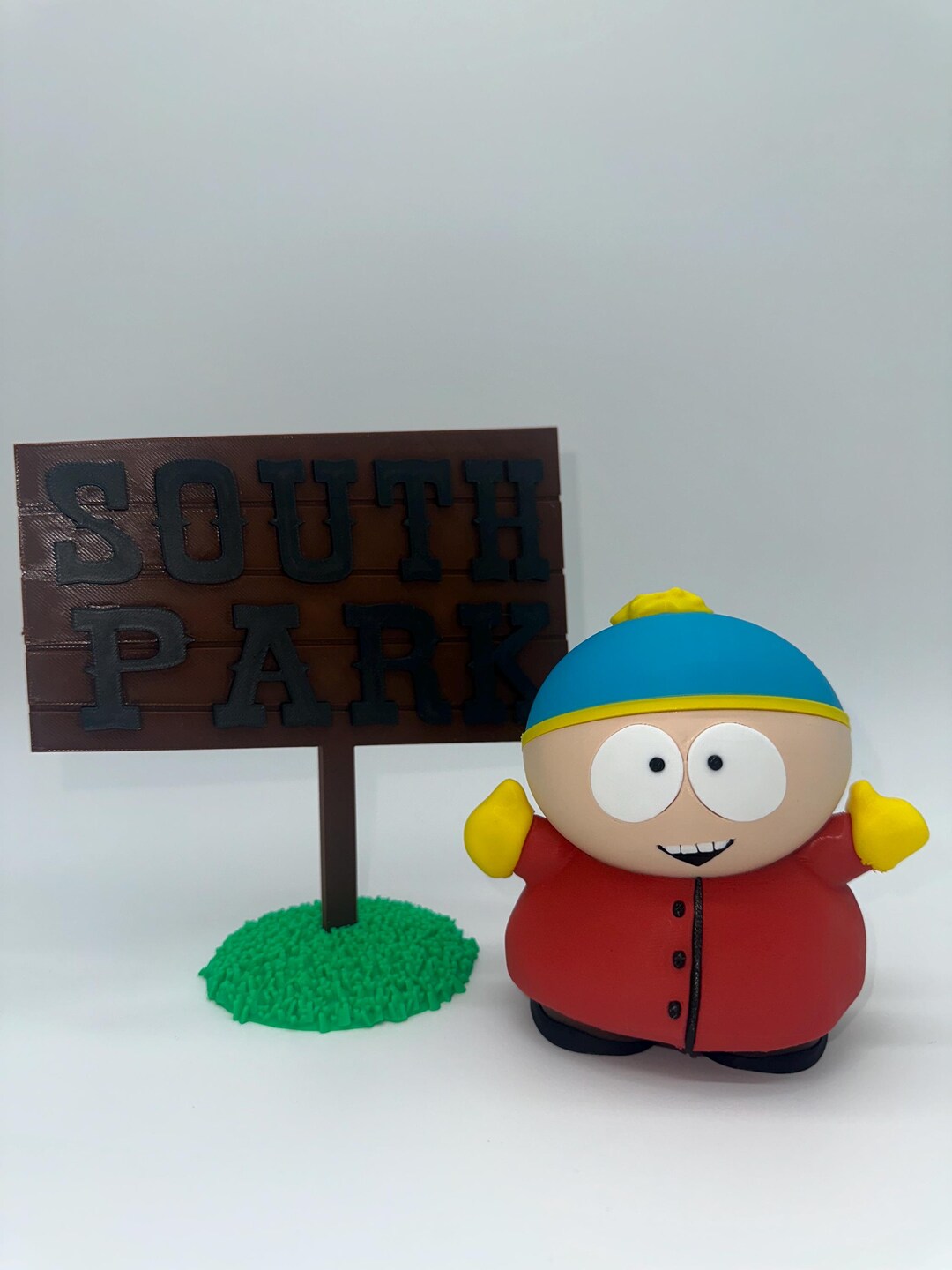3D Printed Cartman Figure | Funny Figure | Desk Art - Etsy