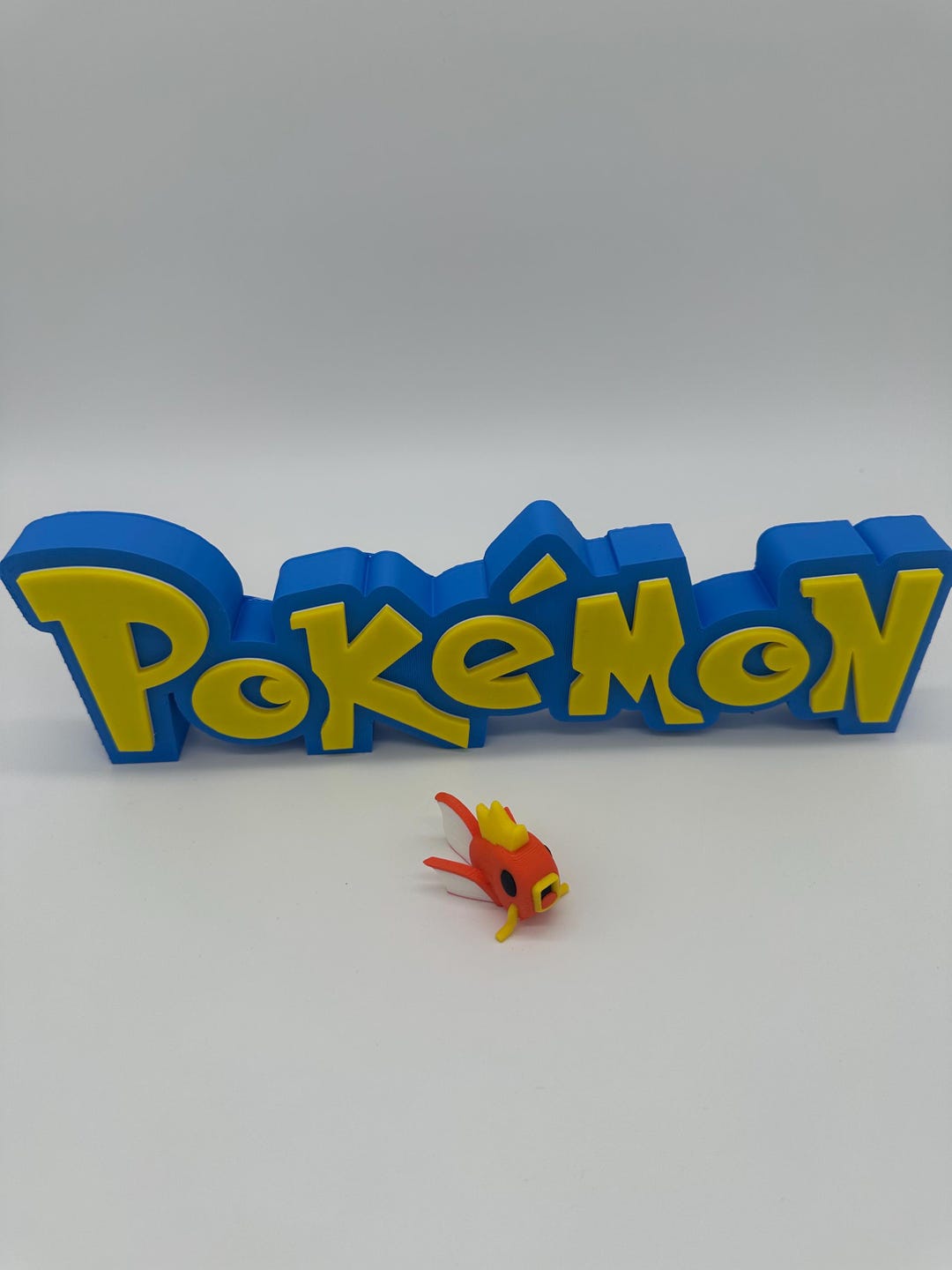 Cute 3D Printed Pokemon Magikarp Figurine | One(1) 3D Printed Magikarp ...