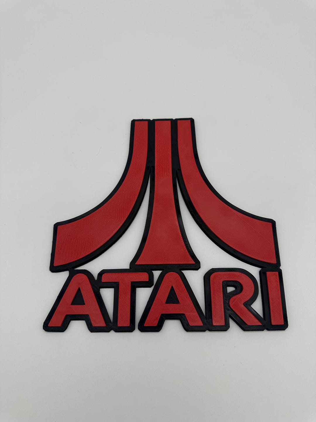 3D Printed Atari Sign | Atari Fan Art | Atari Desk Art - Etsy