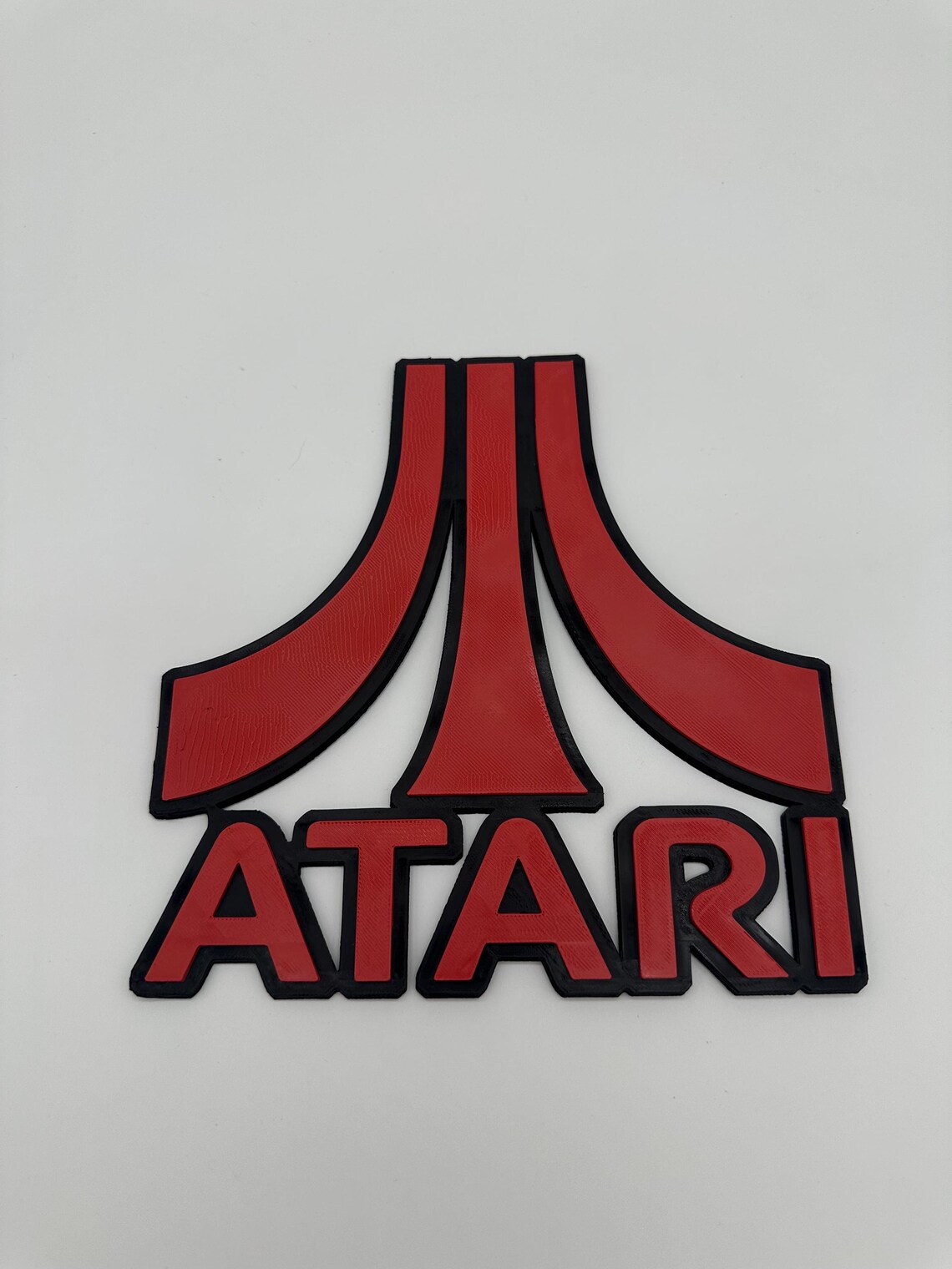 3D Printed Atari Sign | Atari Fan Art | Atari Desk Art - Etsy