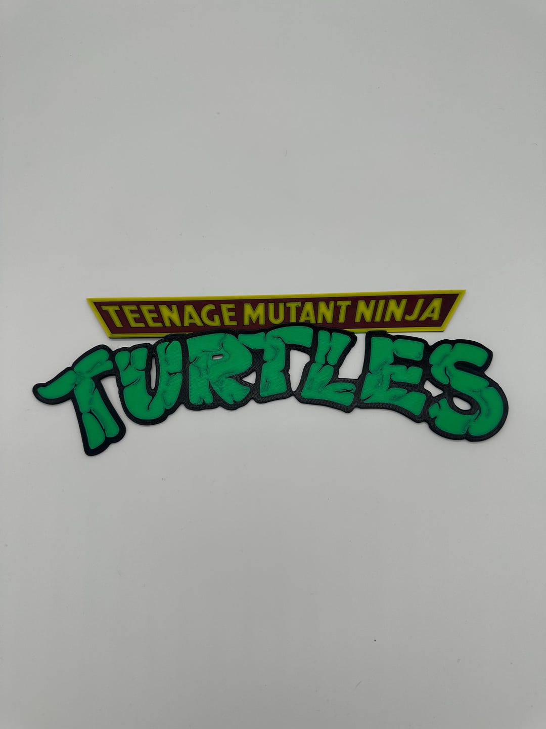 3D Printed Teenage Mutant Ninja Turtles Sign | Ninja Turtles Fan Art ...