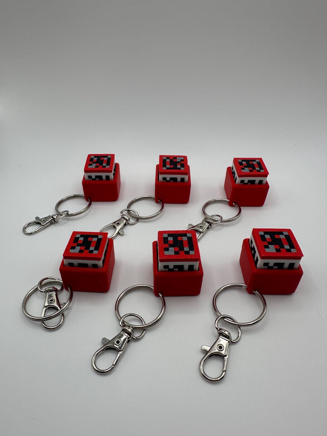 3D Printed Minecraft TNT Clickers | TNT Keychain | Minecraft Clicker ...