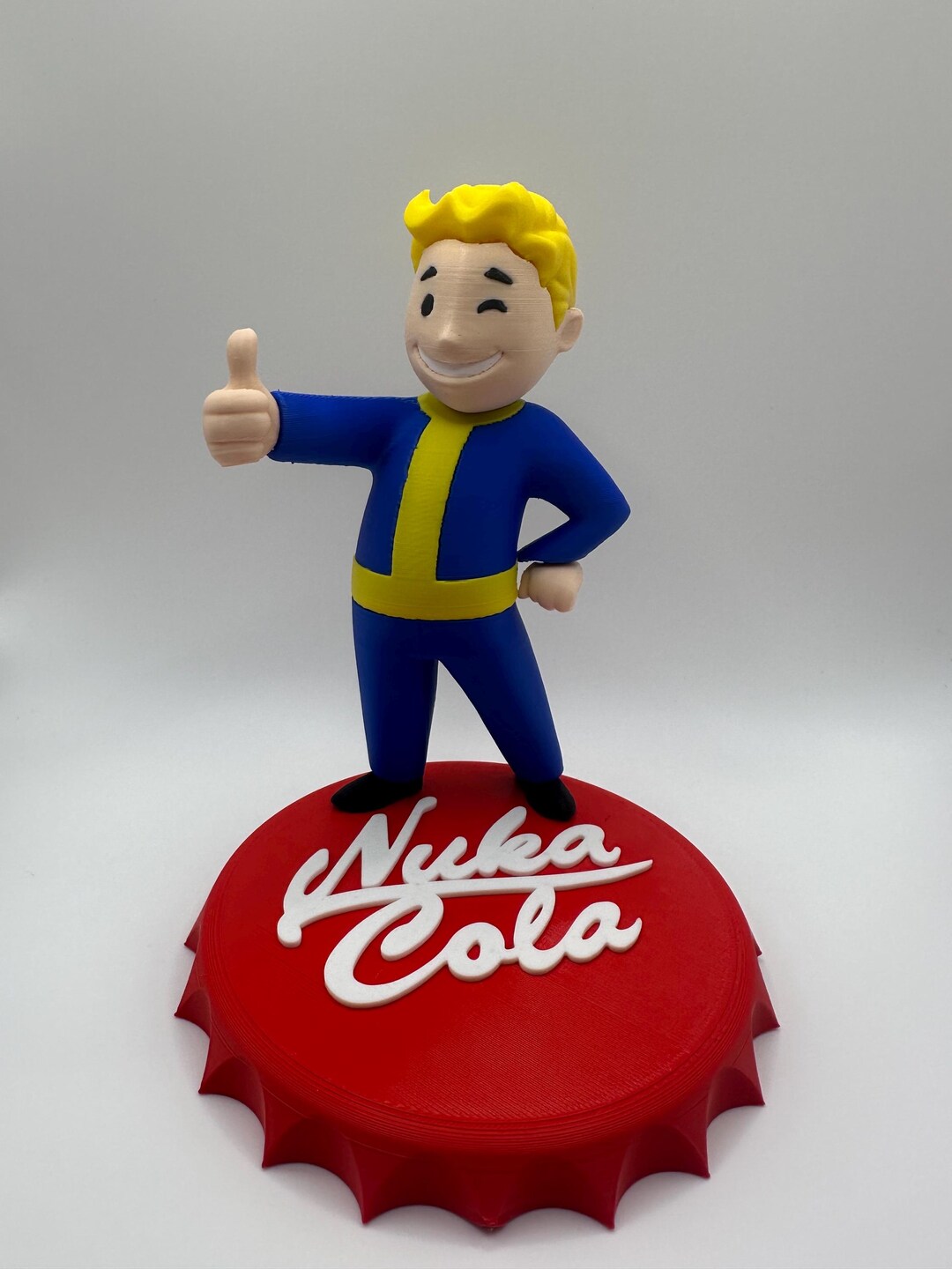 3D Printed Fallout Vault Boy Statue | Unofficial Fallout Vault Boy ...