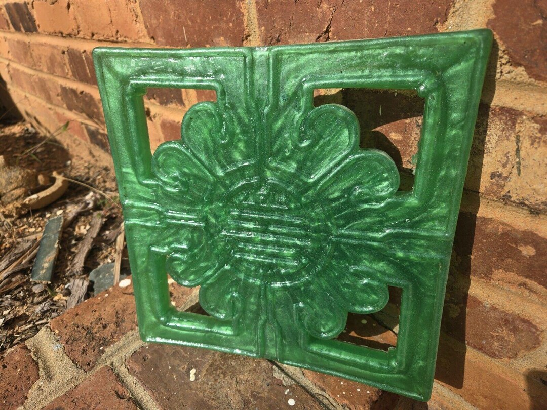 Translucent Jade Colored Chinese Breezeway Resin Tiles - Etsy
