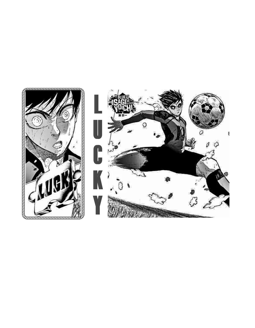 Blue Lock | İsagi Yoichi | Lucky Goal | SVG,PNG,JPG - Etsy