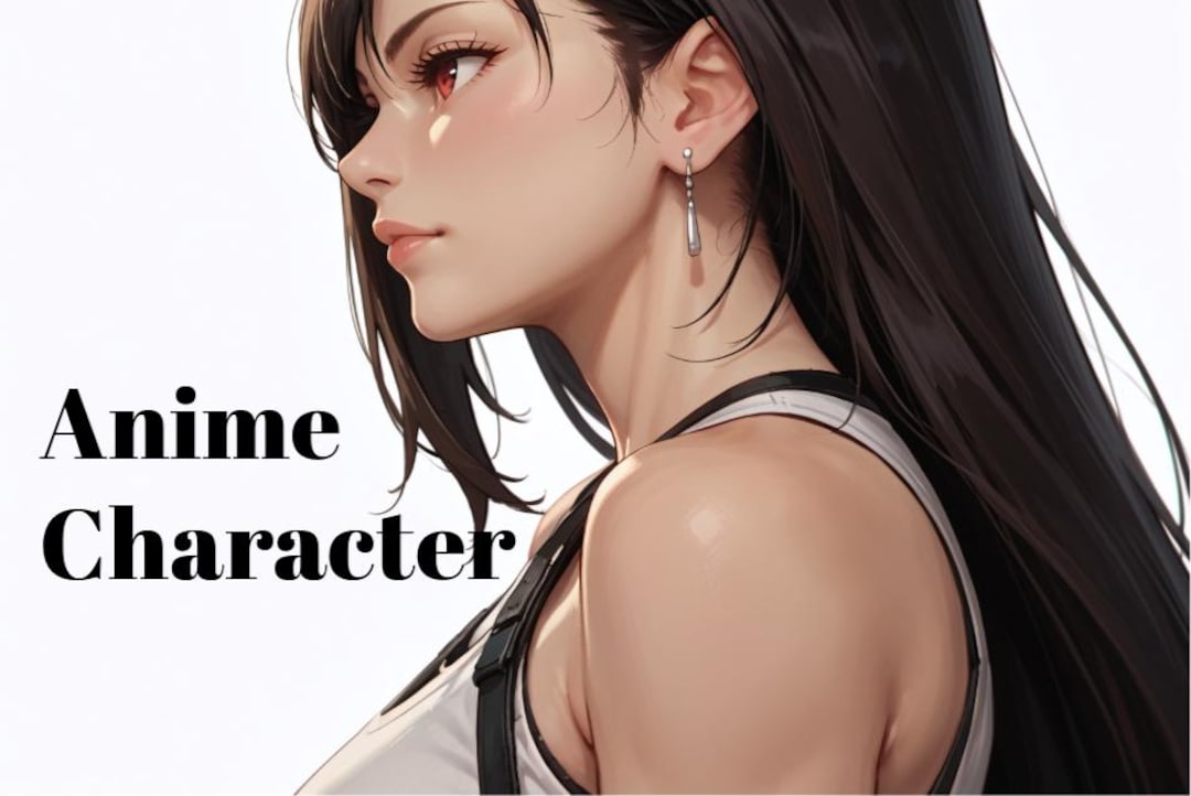 Custom Anime Character, (10 Images), Commission, AI, - Etsy