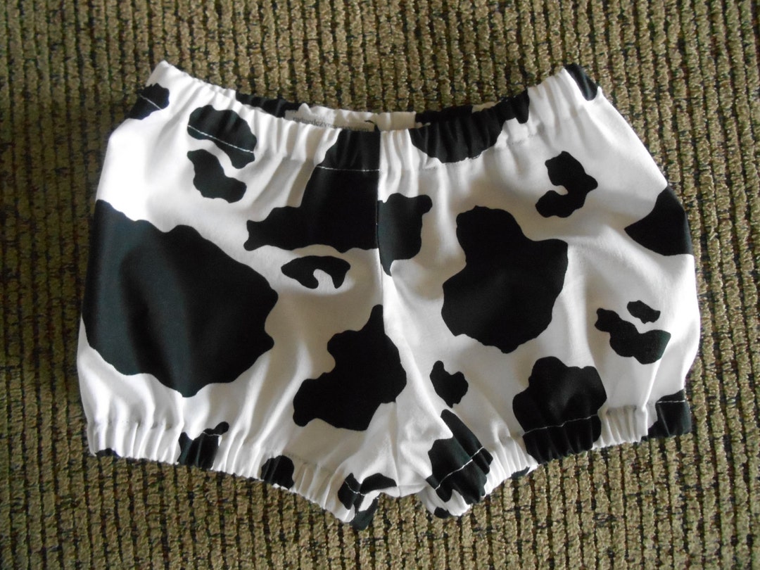 Cow Print Animal Bloomers Diaper Cover Fits 0-3 Months to 3 Years - Etsy