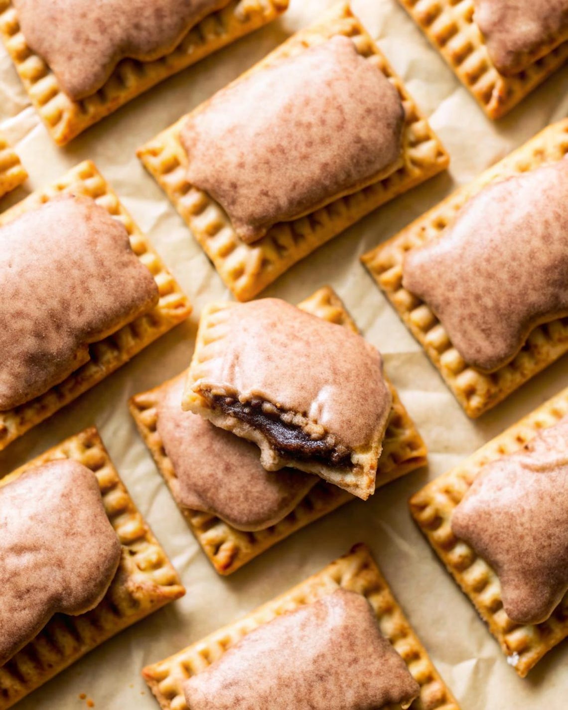 Homemade Frosted Brown Sugar Cinnamon Pop Tarts | Printable Recipe ...