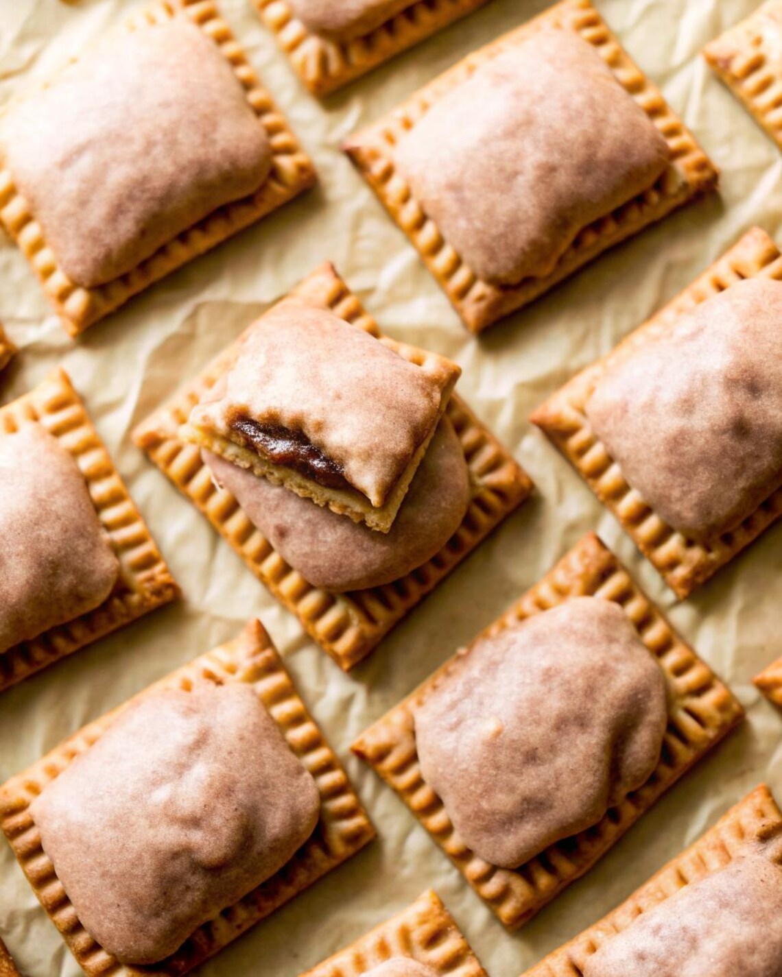 Homemade Frosted Brown Sugar Cinnamon Pop Tarts | Printable Recipe ...