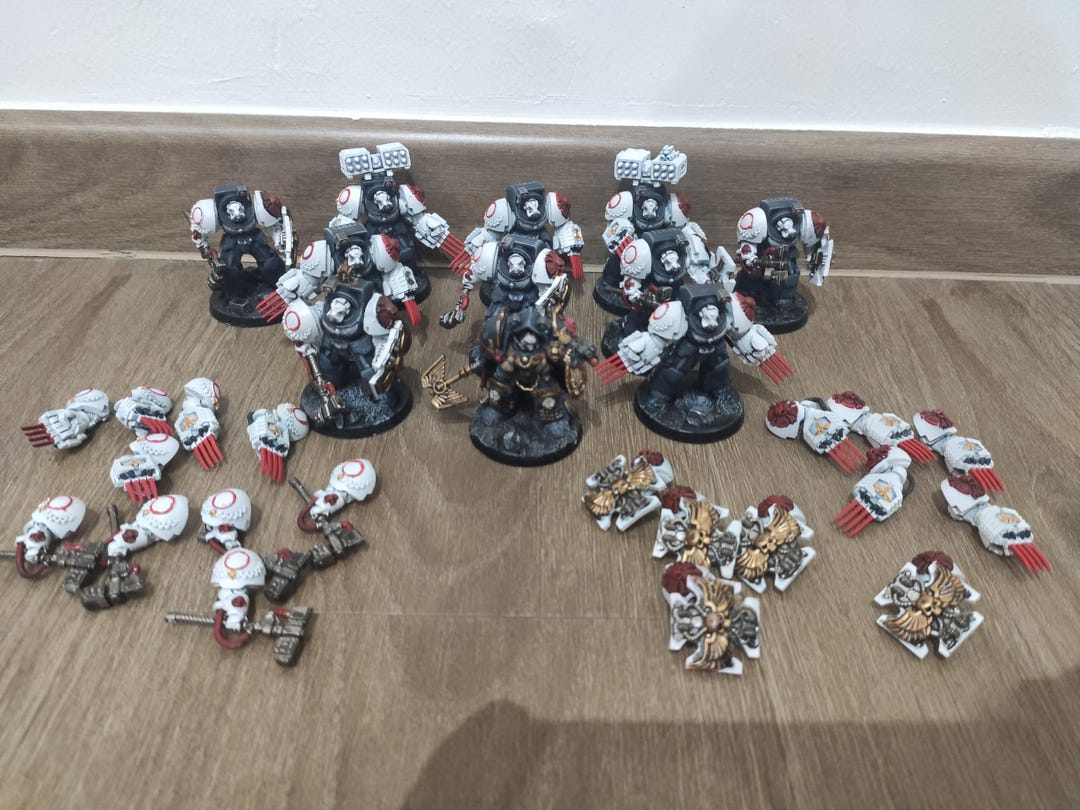 True Scale Armored Marines X10 With Boss - Etsy