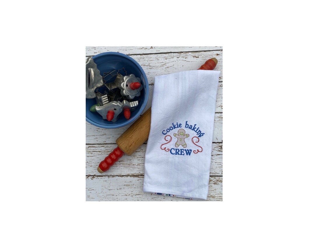 Cookie Baking Crew Tea Towel - Etsy