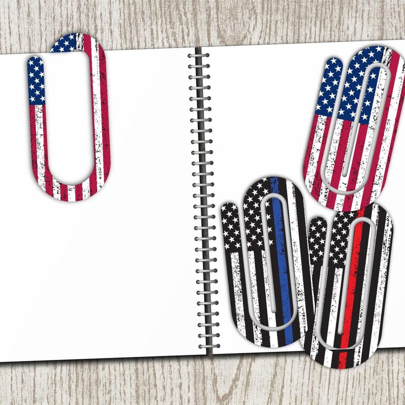 Large Red Paper Clip - Etsy