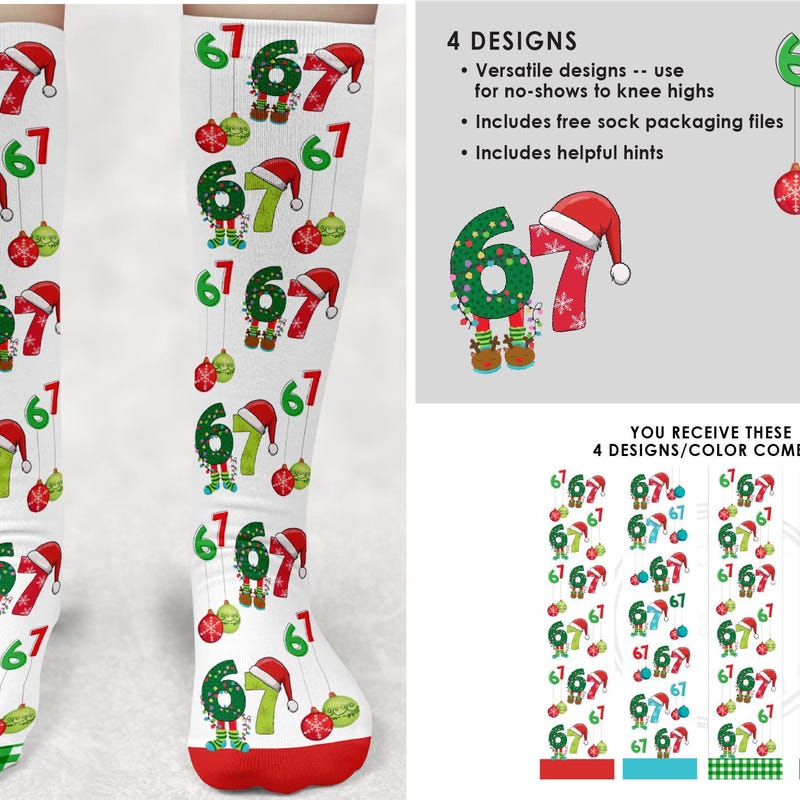 Festive Socks Men - Etsy