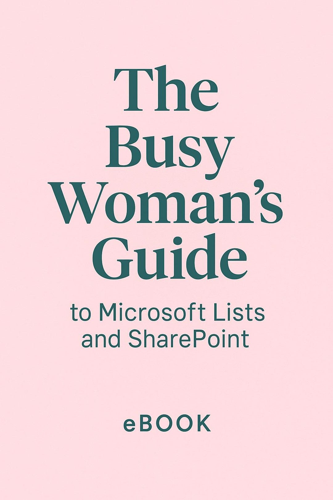 The Busy Woman's Guide to Microsoft Lists and Sharepoint - Etsy