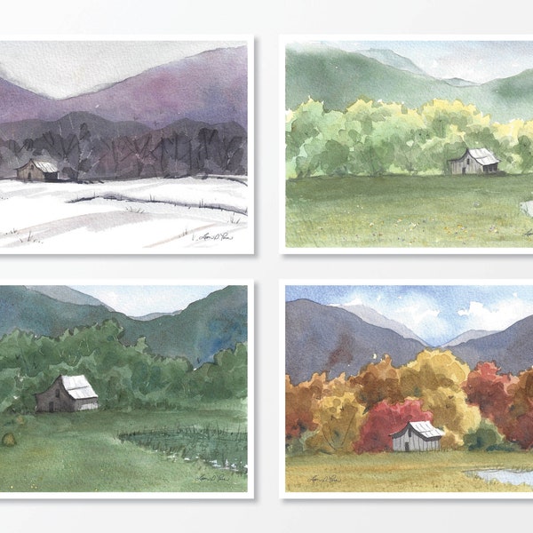 Four Seasons Art - Etsy