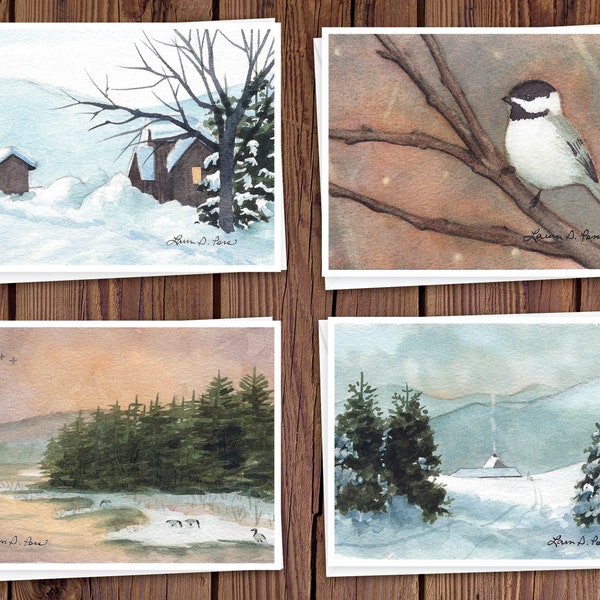 Watercolor Note Card - Etsy