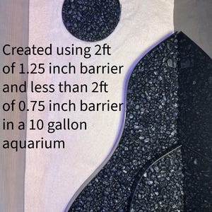 Aquarium Gravel Divider, Aquarium Gravel Barrier, Substrate Barrier ...