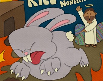 jesus easter bunny horror