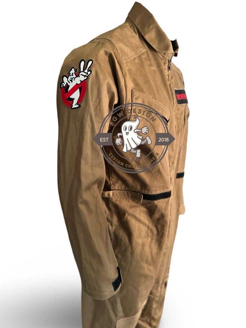 Custom Ghostbusters Flight Suit – All Colors & Personalized Name Patch ...