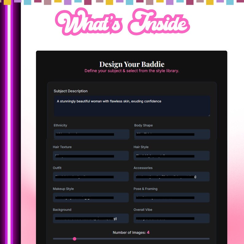 AI Photo Generator: Create Custom Baddies & Models, Made for Ebook ...