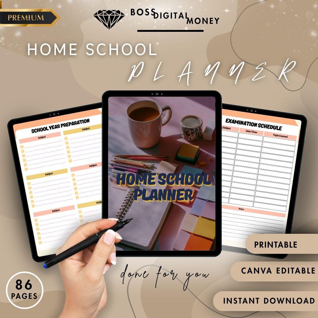 The Complete Homeschool Planner: Daily, Weekly, Monthly & Yearly ...