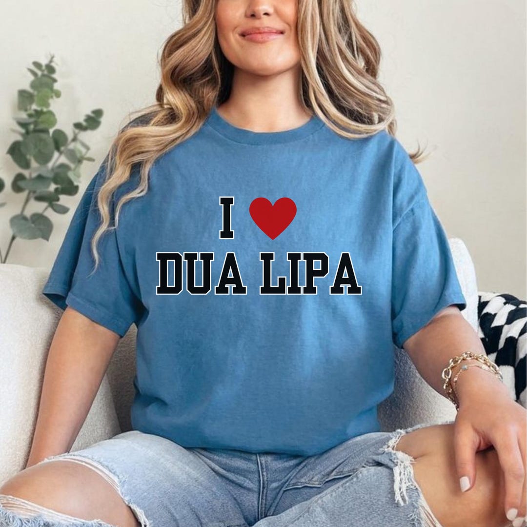 Dua Lipa I Love Heart | World Tour| Digital Download PNG | Dua PNG ...