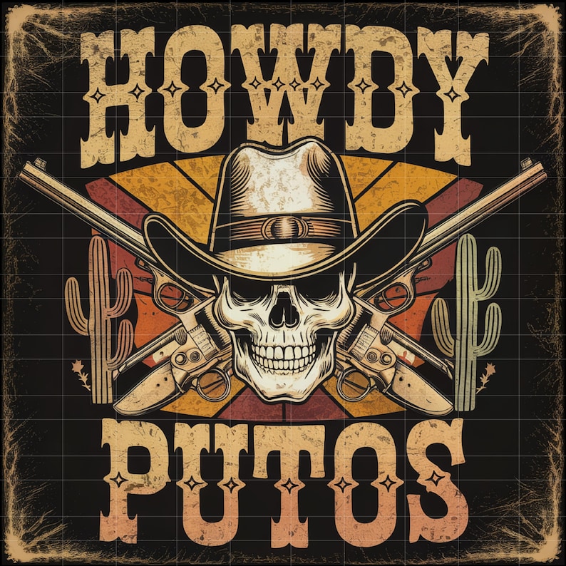 Howdy Putos Png, Howdy Shirt Png, Nashville Png, Funny Western Png ...