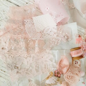 Pink Sampler Inspiration Kit for Junk Journal Crafty Pink Goodness ...