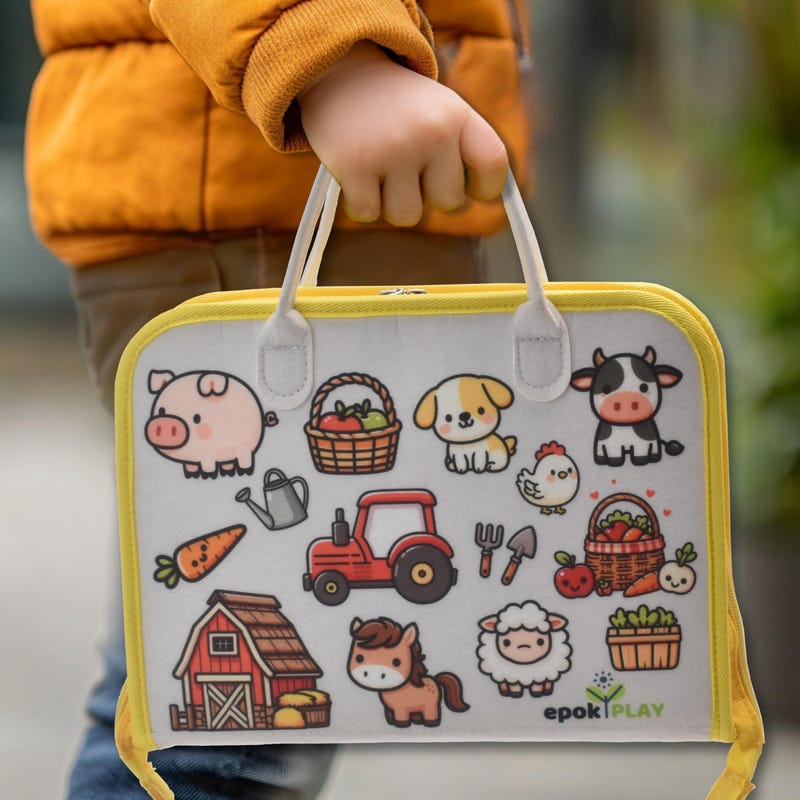 Felt Motor Skills Book - Etsy