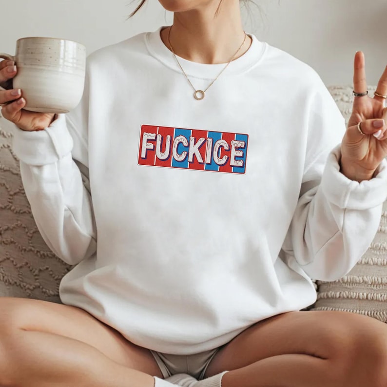 No Ice Embroidery Design, Abolish ICE Embroidery Design, Anti-trump ...