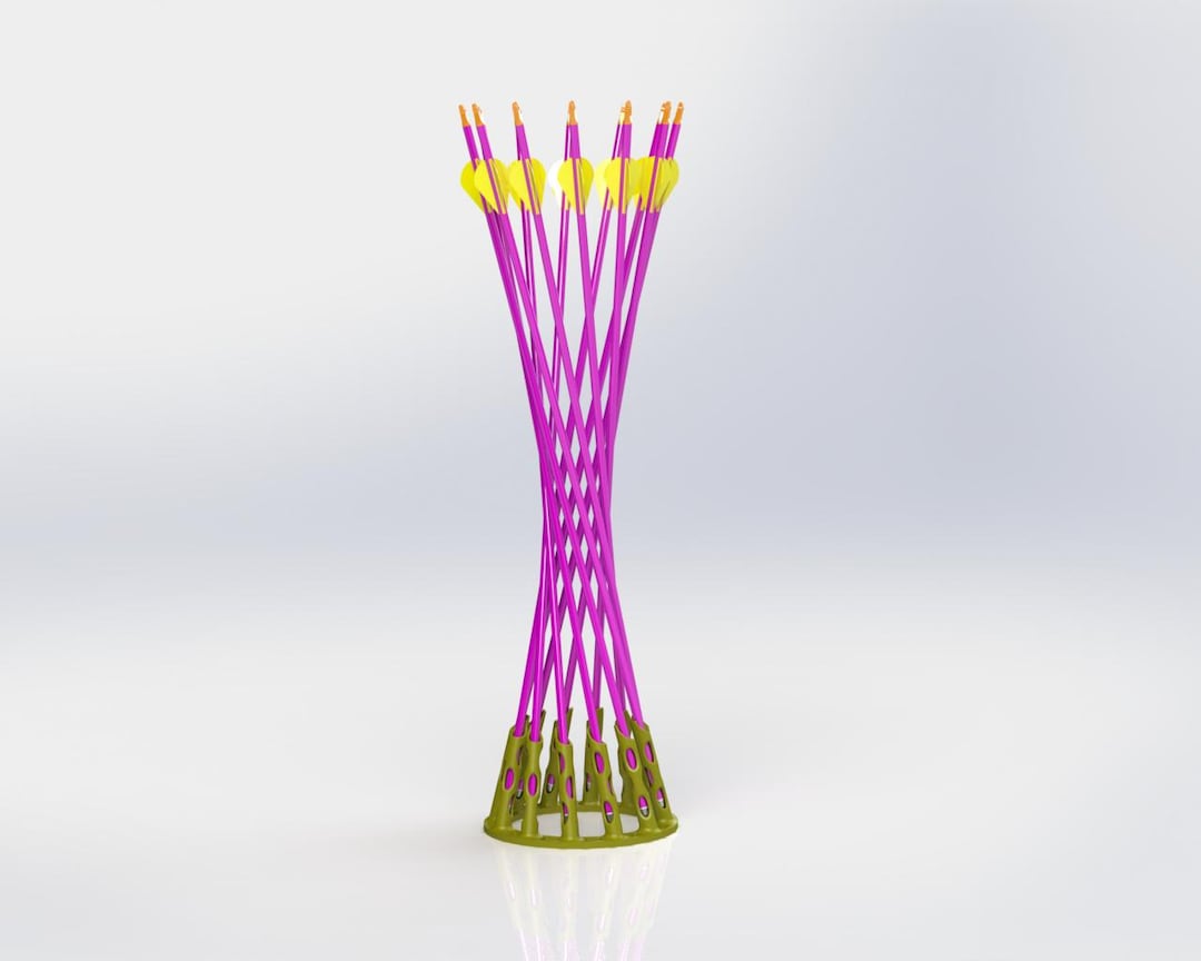 Spiral Arrow Holder Archery/quiver - Etsy