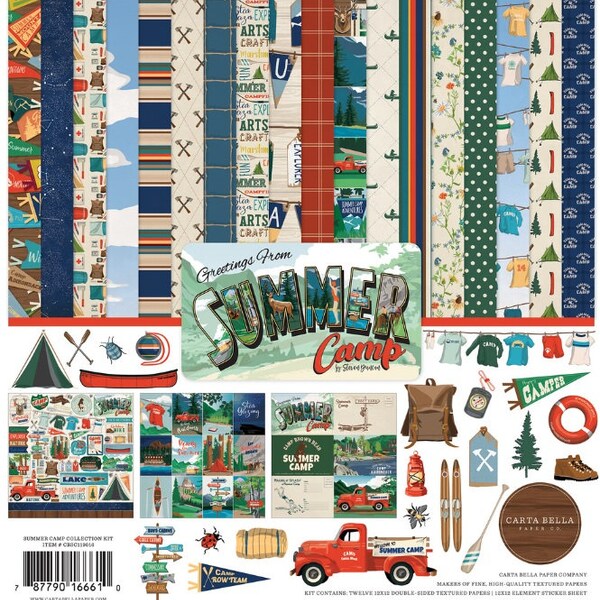 Camping Scrapbook - Etsy