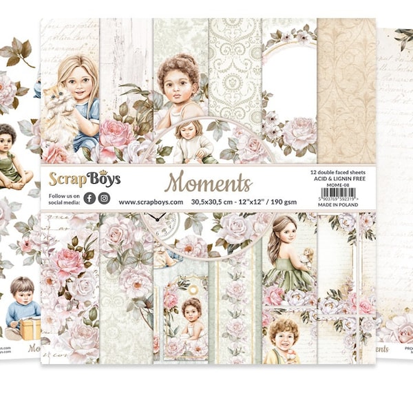 12x12 Paper Pad - Etsy