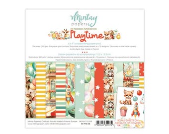 Sweet Ballet 6x6 Paper Pad - Scrapboys Paper - 24 Double Sided Sheets ...