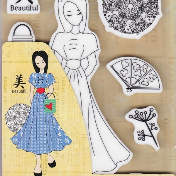 Julie Nutting Doll Stamp - Etsy