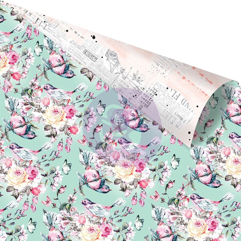 10 Sheets Prima Havana 12x12 Paper Collection Double-sided | Etsy