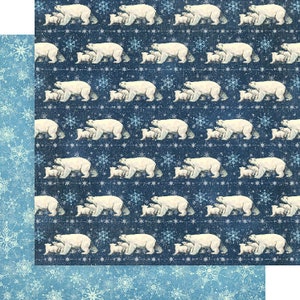 8 Sheets Graphic 45 Let It Snow 12x12 Paper Collection 8 Designs Winter ...