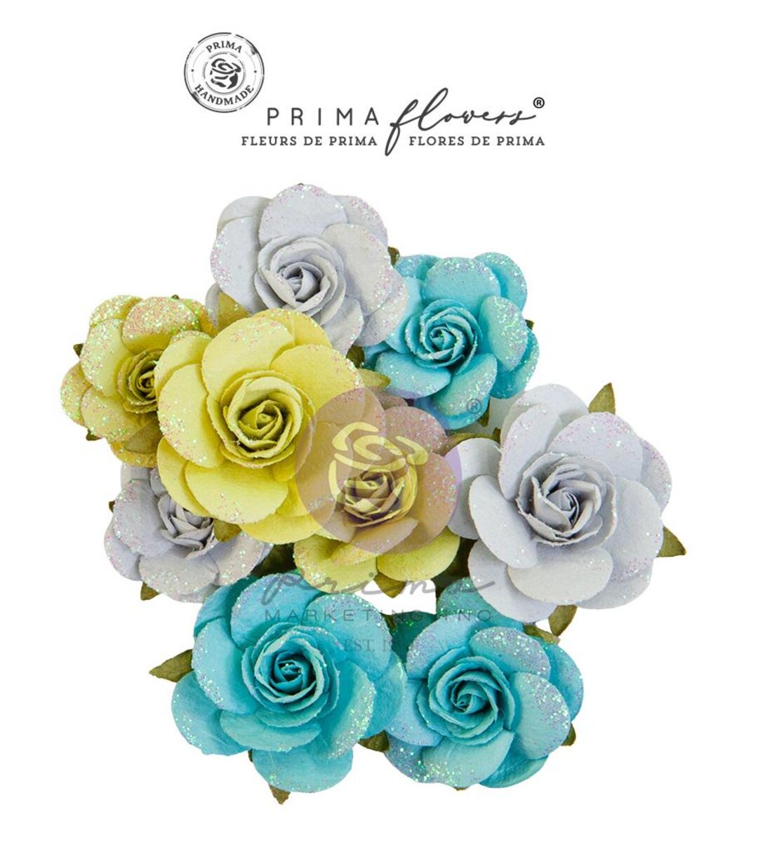 Prima Flowers - Postcards From Paradise - Harmony - 9pc Floral ...