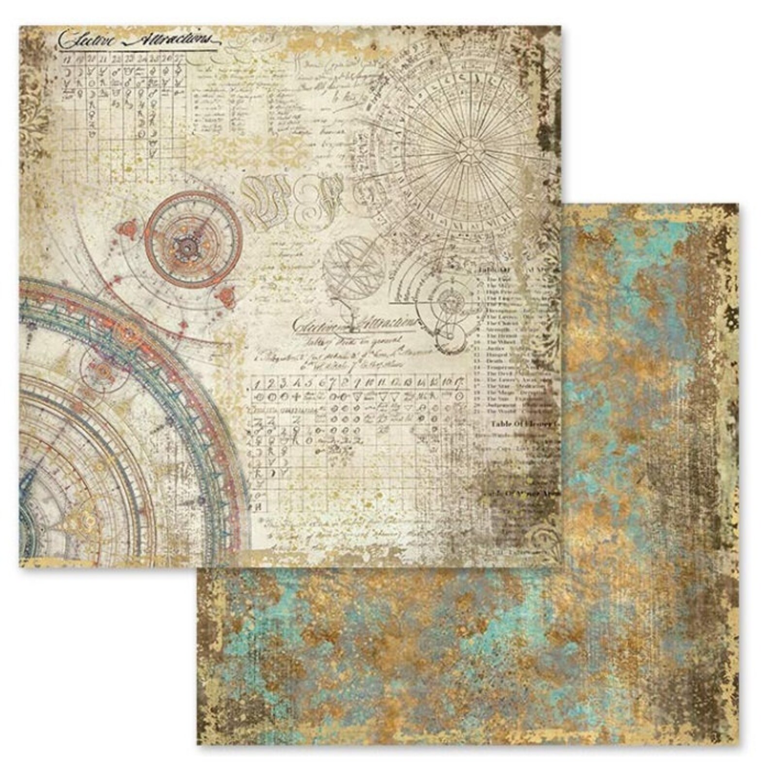 Stamperia Alchemy 12x12 Paper Pad 10 Double Sided Sheets | Etsy