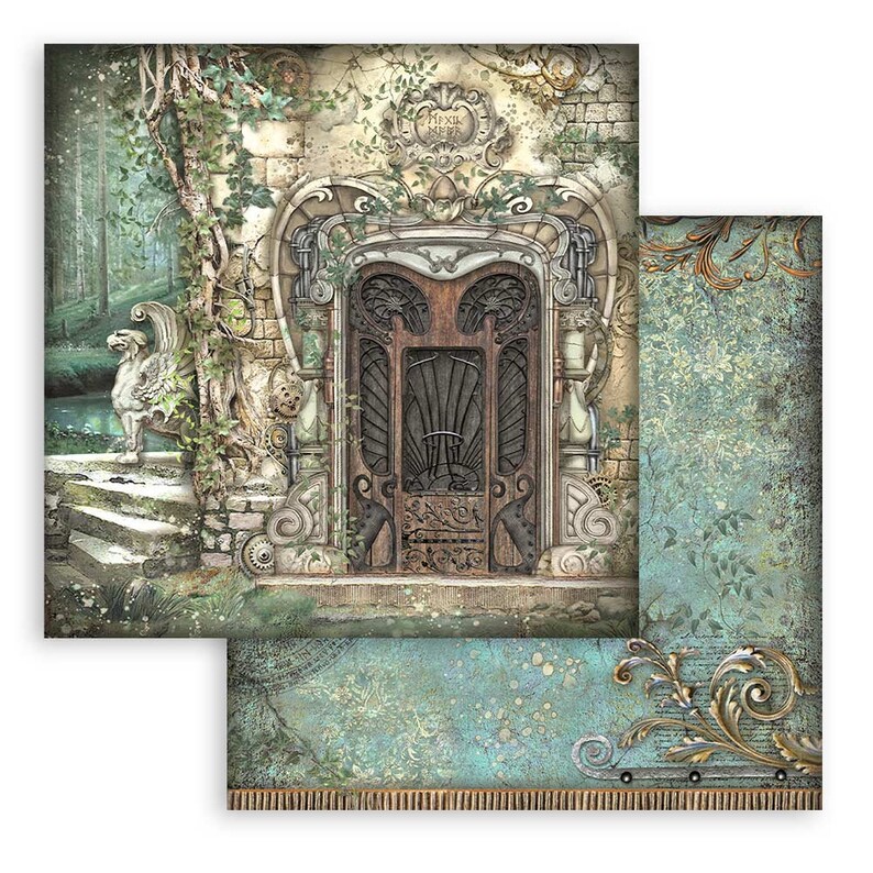 Stamperia - Magic Forest - 8x8 Paper Pad 10 Double Sided Sheets ...