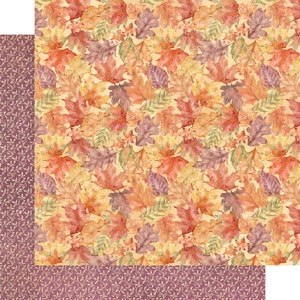 8 Sheets - Hello Pumpkin - Graphic 45 12x12 Paper Collection 8 Designs ...