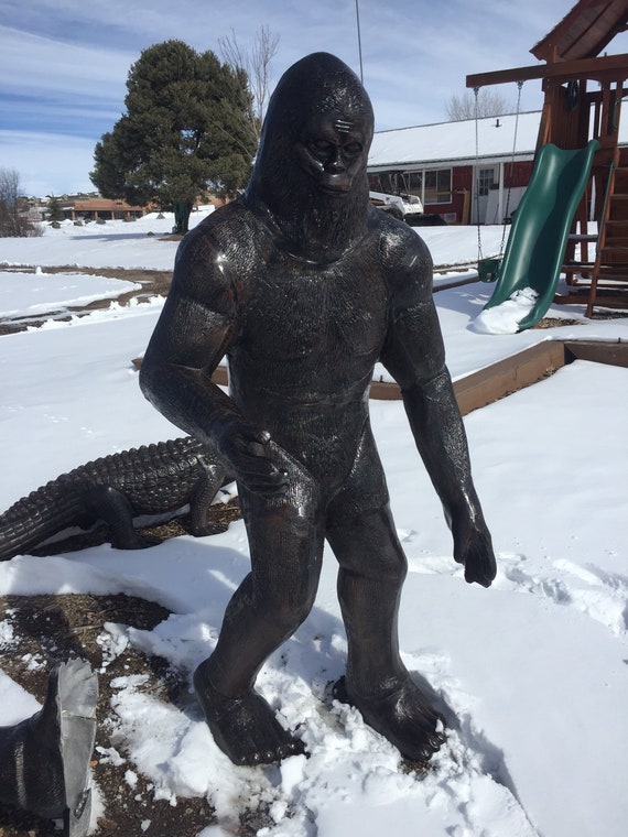 BIGFOOT STATUE SASQUATCH Statue Yeti Statue Life Size | Etsy