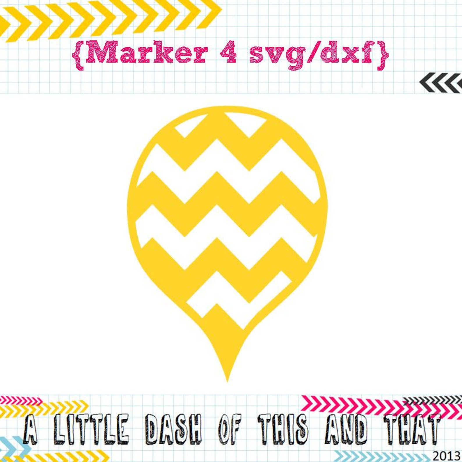13 Tabs & Markers SVG DXF Cut Files - Etsy
