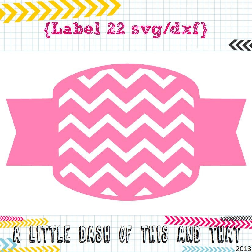 22 Labels SVG DXF Cut Files - Etsy