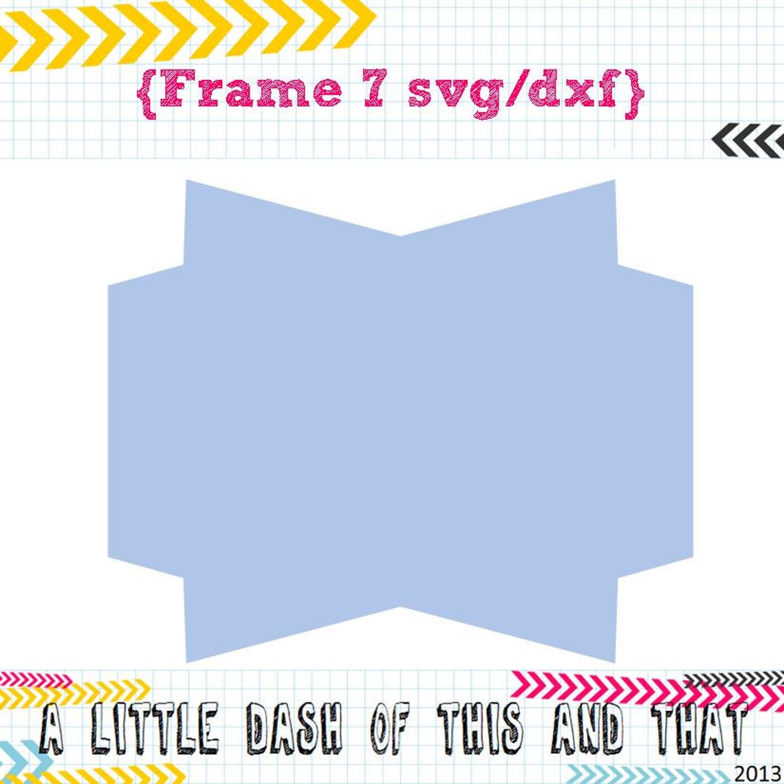 14 Frames SET 1 SVG DXF Cut Files - Etsy