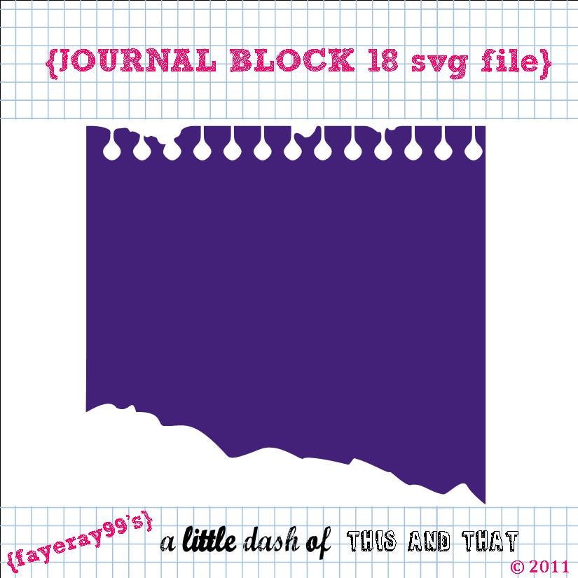 13 Journal Blocks SVG DXF Set 2 - Etsy