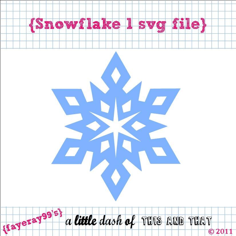 14 Snowflake SVG DXF Set - Etsy
